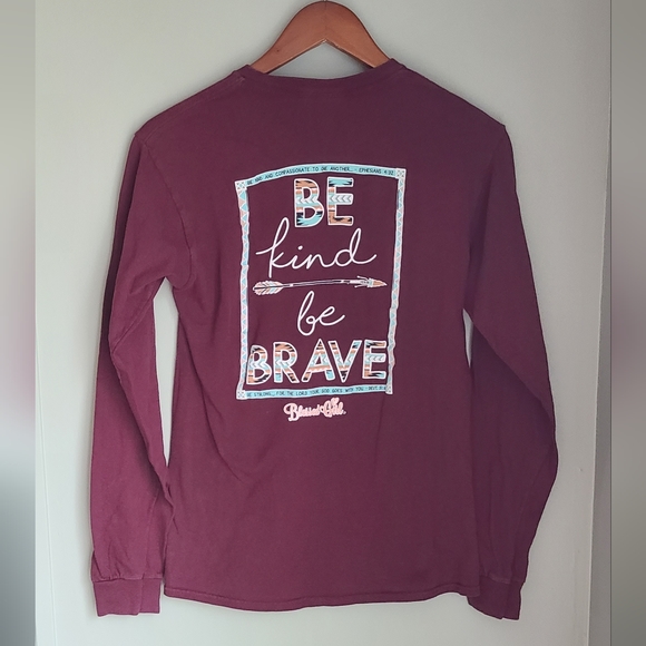 Blessed Girl | Tops | Blessed Girl Christian Maroon Shirt | Poshmark